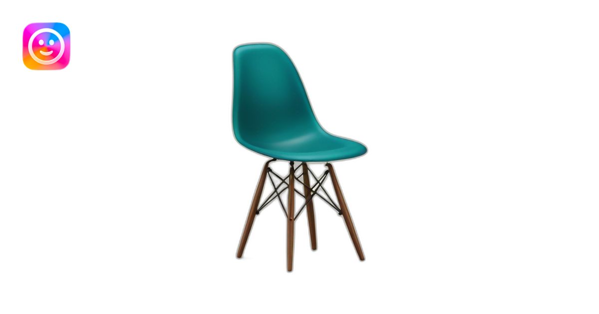 Eames dining chair emoji | AI Emoji Generator