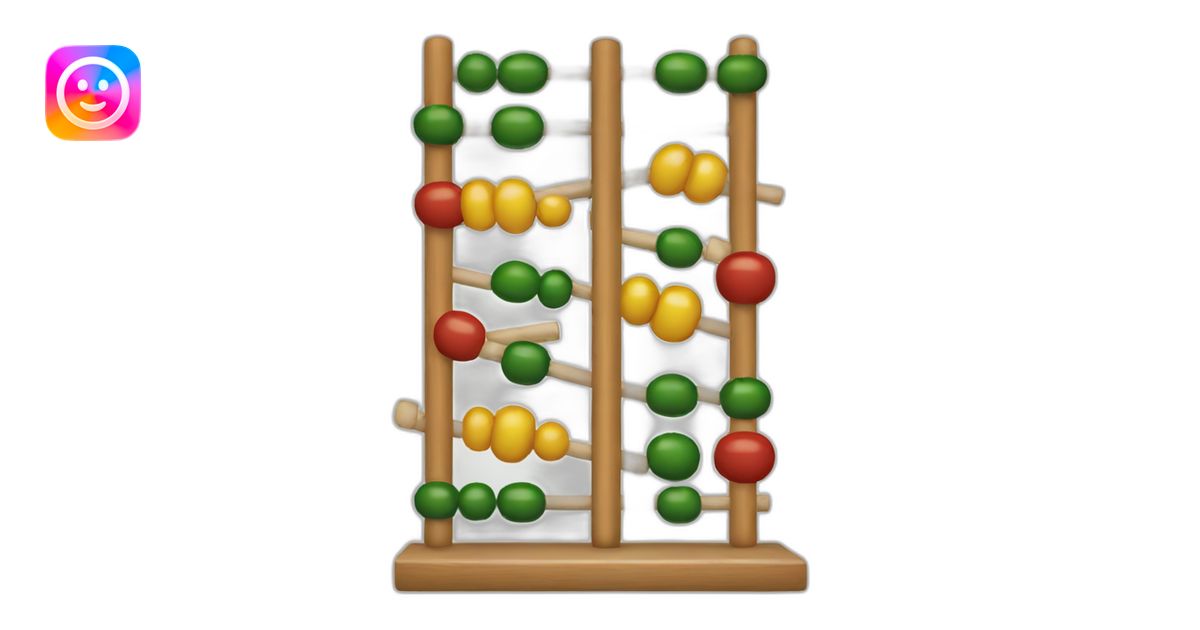 an-abacus emoji | AI Emoji Generator
