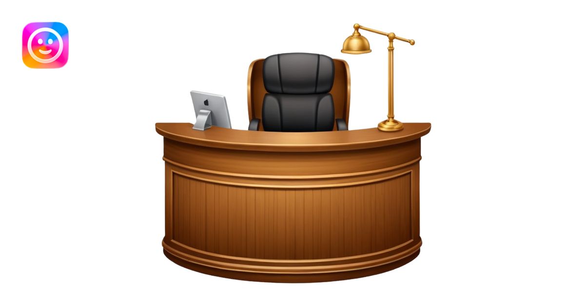 Reception desk emoji | AI Emoji Generator