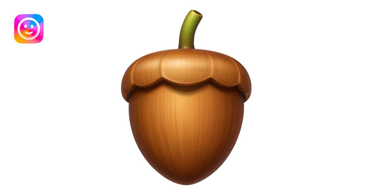 acorn emoji | AI Emoji Generator