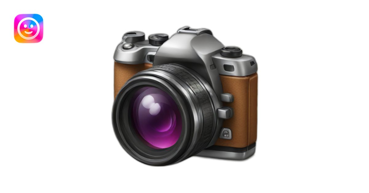 Camera photography emoji | AI Emoji Generator