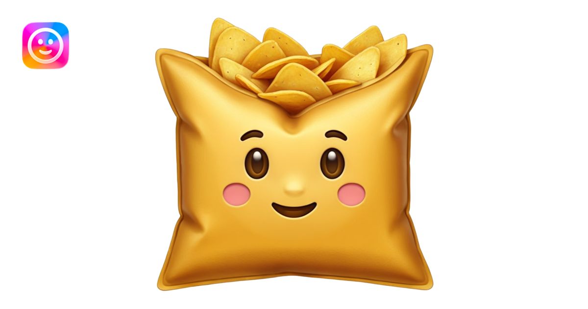 Chips emoji render emoji | AI Emoji Generator