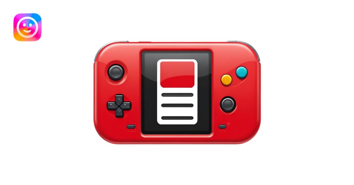 Nintendo logo from 🎮 emoji emoji | AI Emoji Generator