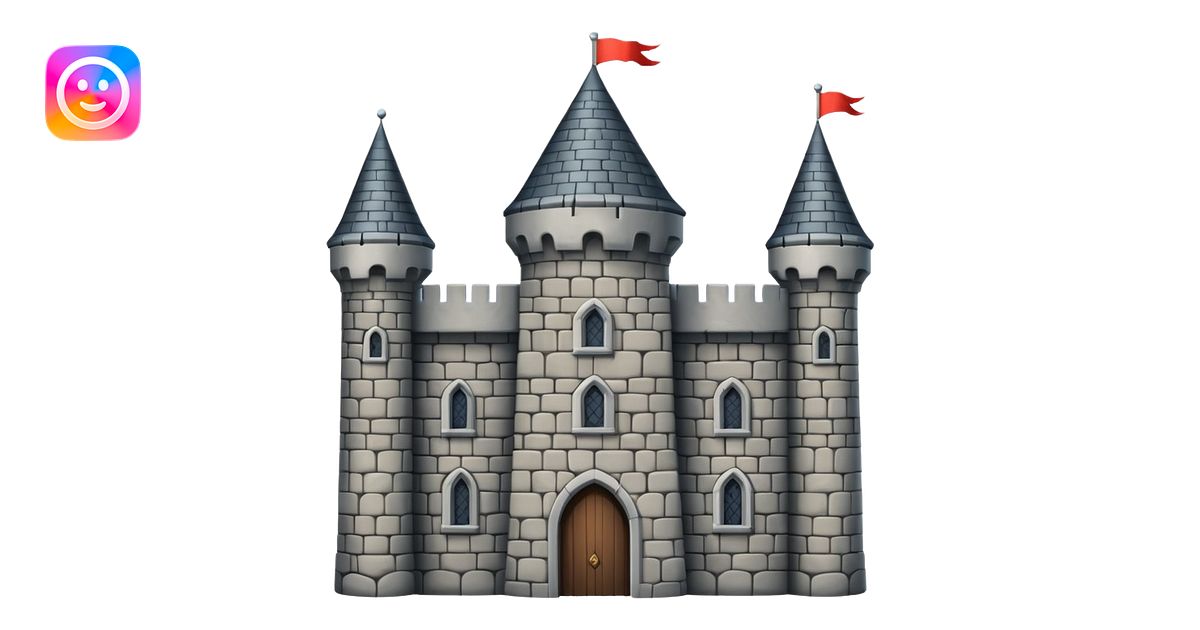 castle house emoji | AI Emoji Generator
