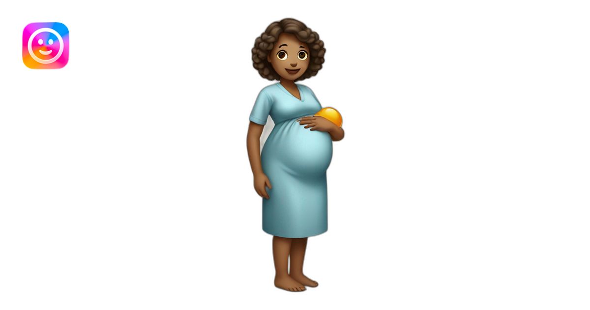 Scientific pregnant emoji | AI Emoji Generator
