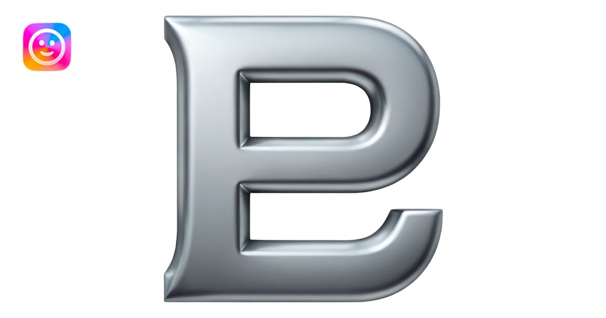 LETRA P emoji | AI Emoji Generator