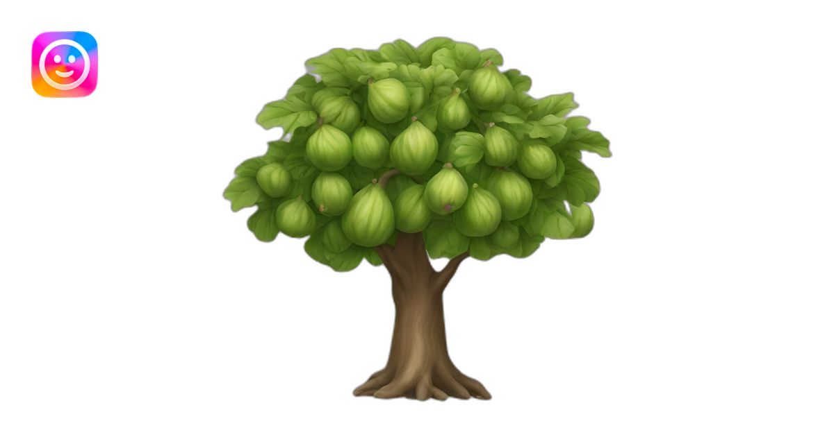 Fig tree emoji | AI Emoji Generator