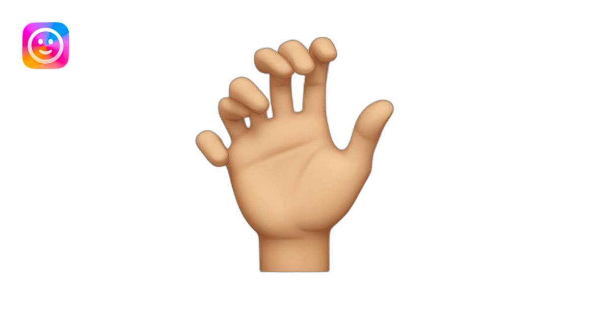 hands grabbing something emoji | AI Emoji Generator