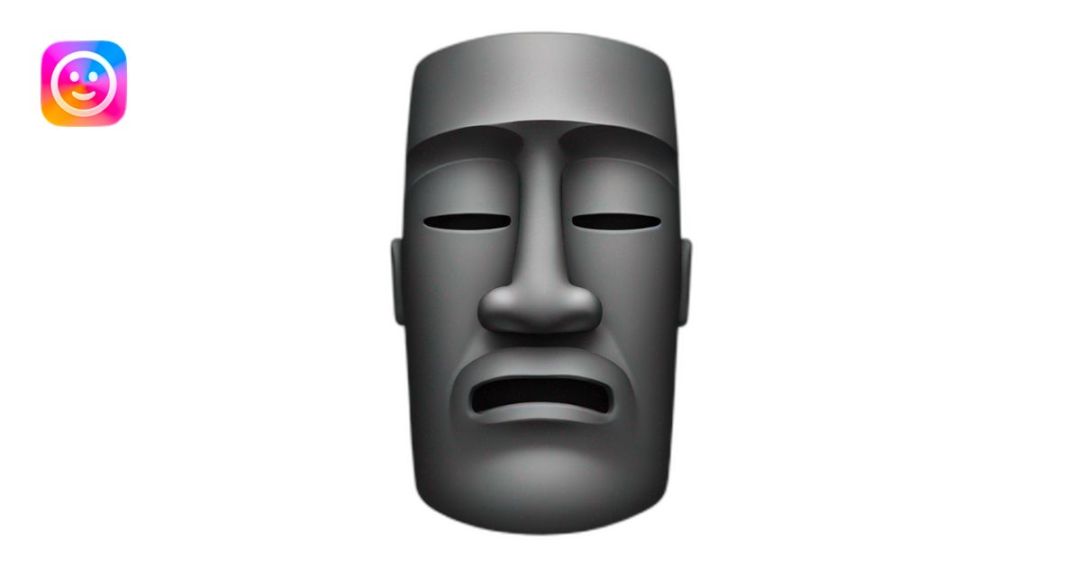 Moai emoji | AI Emoji Generator
