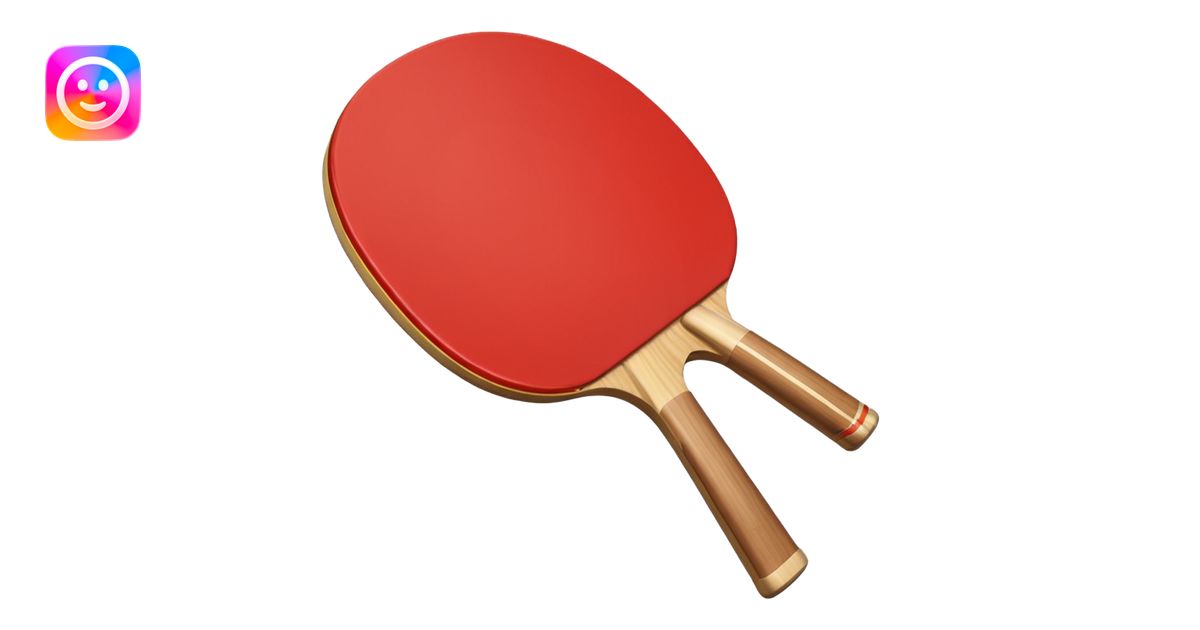 ping pong racket emoji | AI Emoji Generator