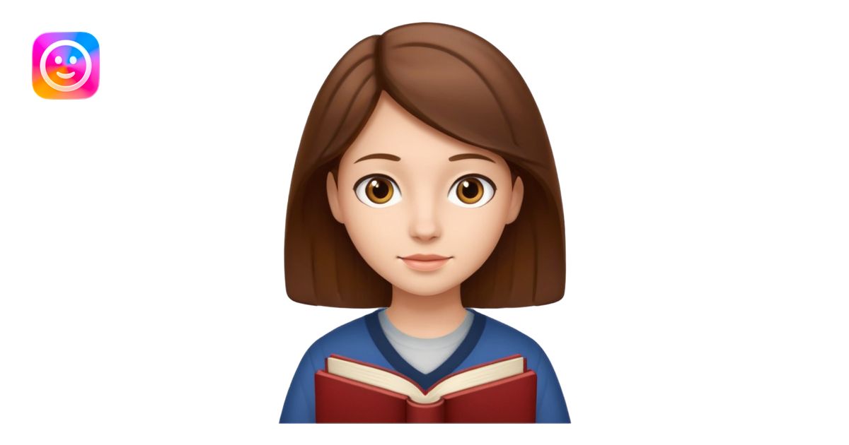 estudiante con libros emoji | AI Emoji Generator