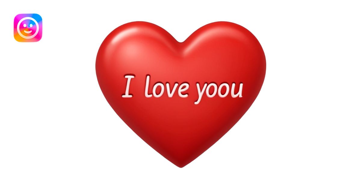 Imagine a I ♥️🫵🏻 emoji | AI Emoji Generator