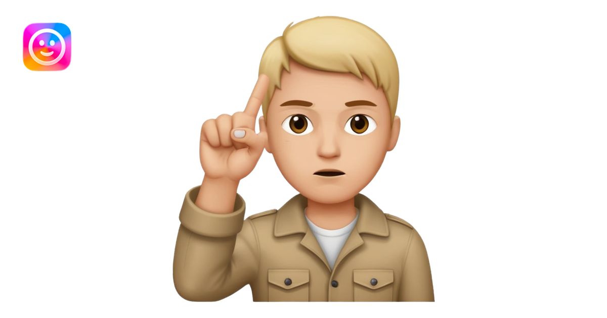 Face with middle finger emoji | AI Emoji Generator