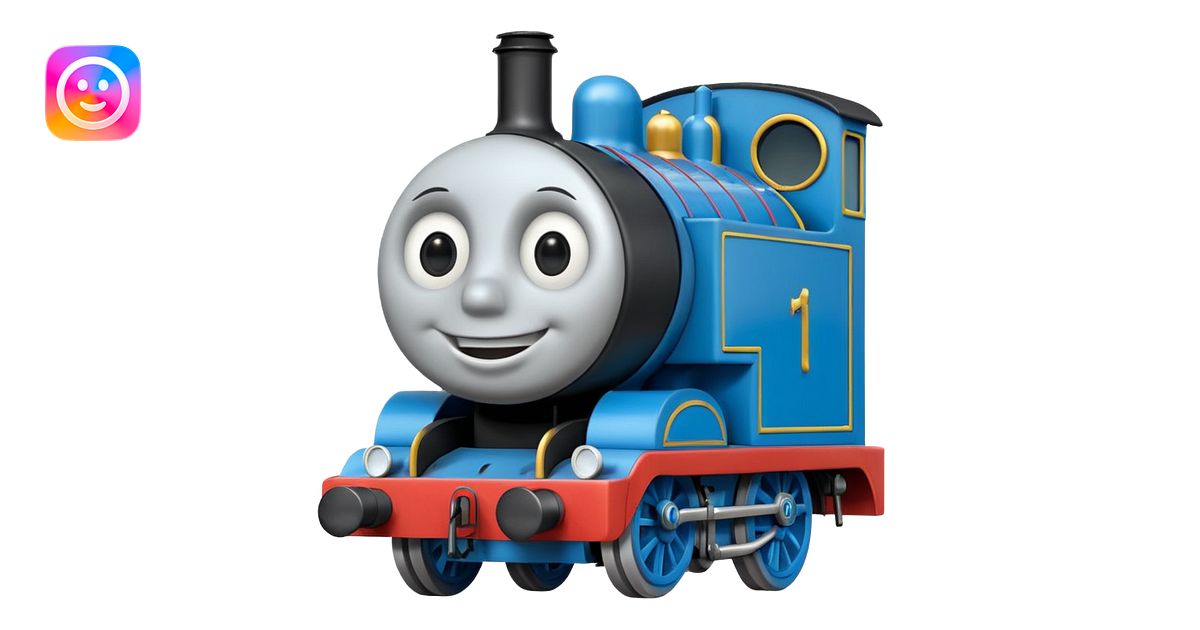 Thomas the Tank Engine emoji | AI Emoji Generator