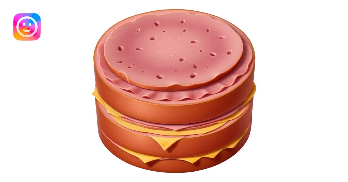 Bologna meat emoji | AI Emoji Generator
