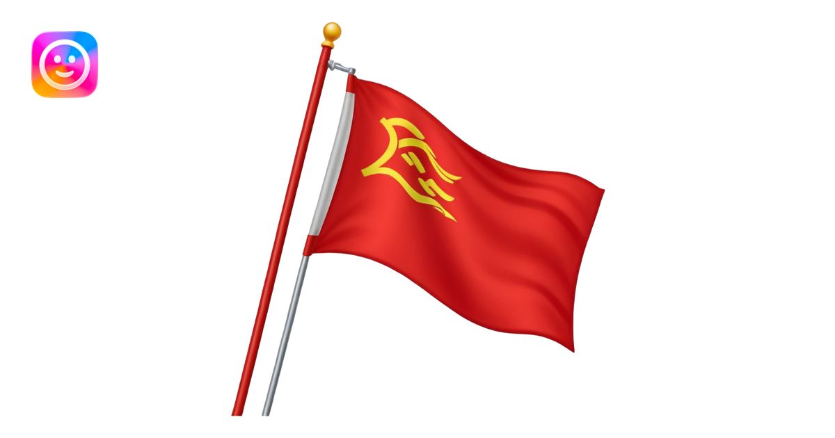 red flag emoji | AI Emoji Generator