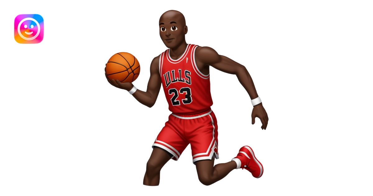 Michael Jordan (basketball) emoji | AI Emoji Generator