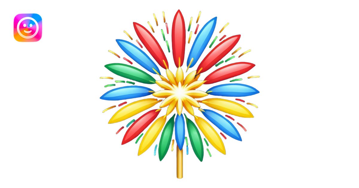 new year fireworks 2026 emoji | AI Emoji Generator