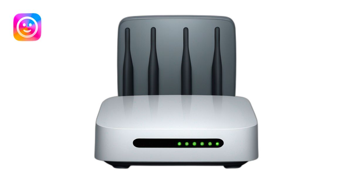 Unifi router emoji | AI Emoji Generator