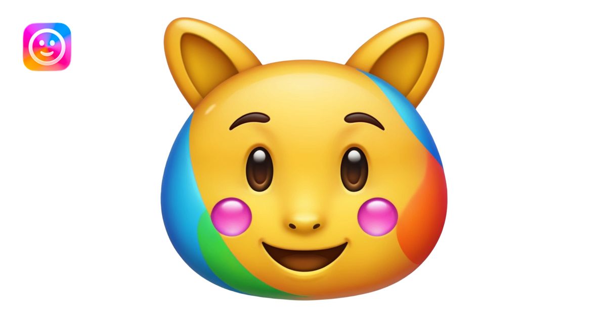 a colorful f emoji emoji | AI Emoji Generator