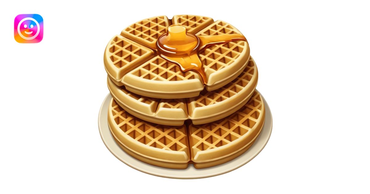 waffle with maple syrup emoji | AI Emoji Generator