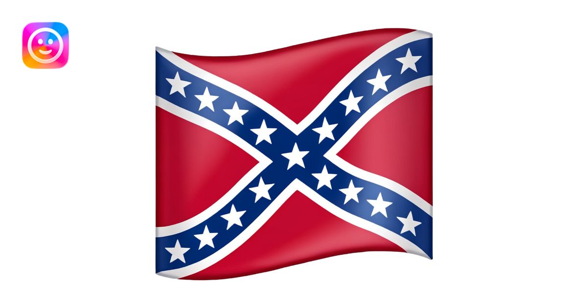 Confederate flag emoji | AI Emoji Generator