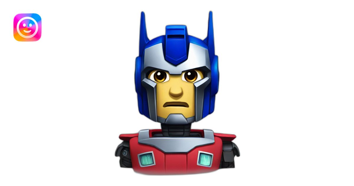 Optimus prime emoji | AI Emoji Generator