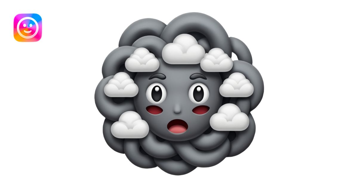 Anxiety emoji | AI Emoji Generator
