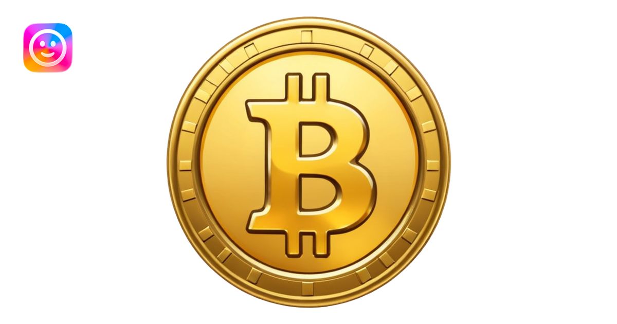 Bitcoin emoji | AI Emoji Generator