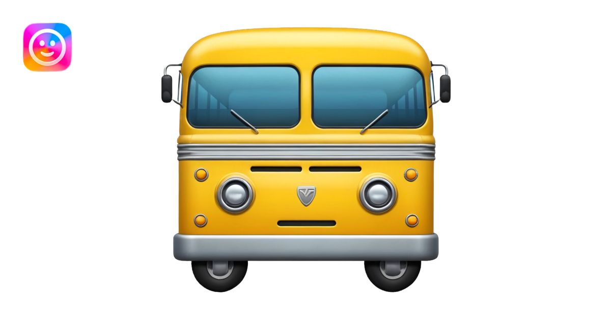 bus emoji | AI Emoji Generator