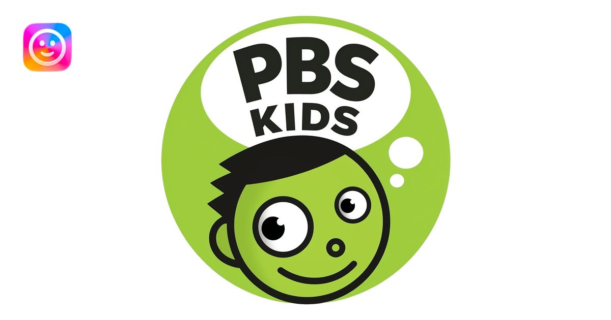 Pbs kids mascote logo emoji | AI Emoji Generator