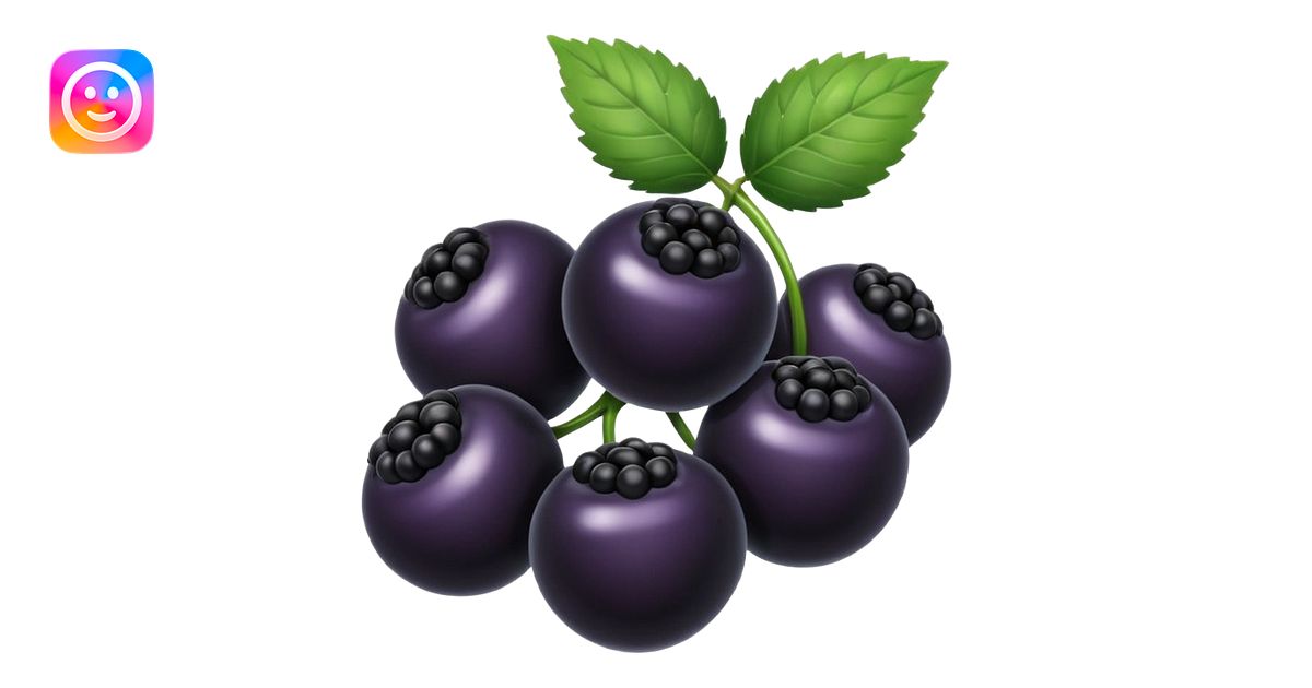 black berry emoji | AI Emoji Generator