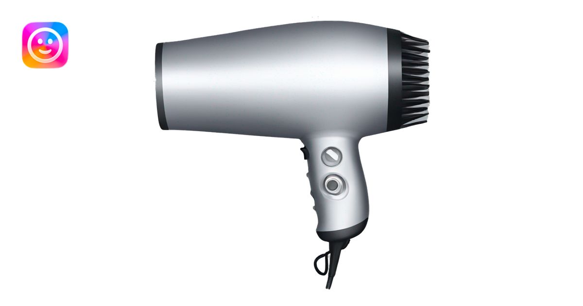 Blow dryer emoji | AI Emoji Generator