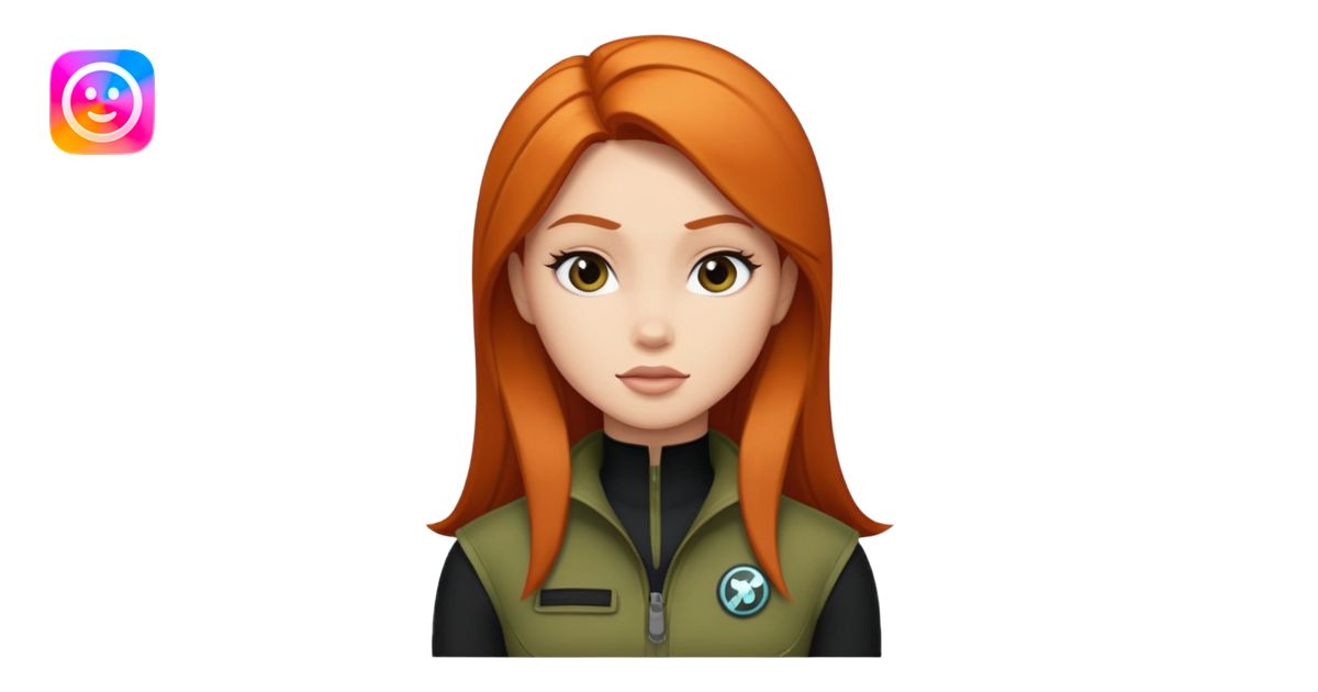 Kim Possible emoji | AI Emoji Generator