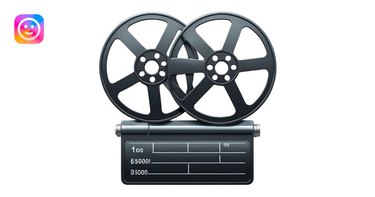 Film Reel emoji | AI Emoji Generator