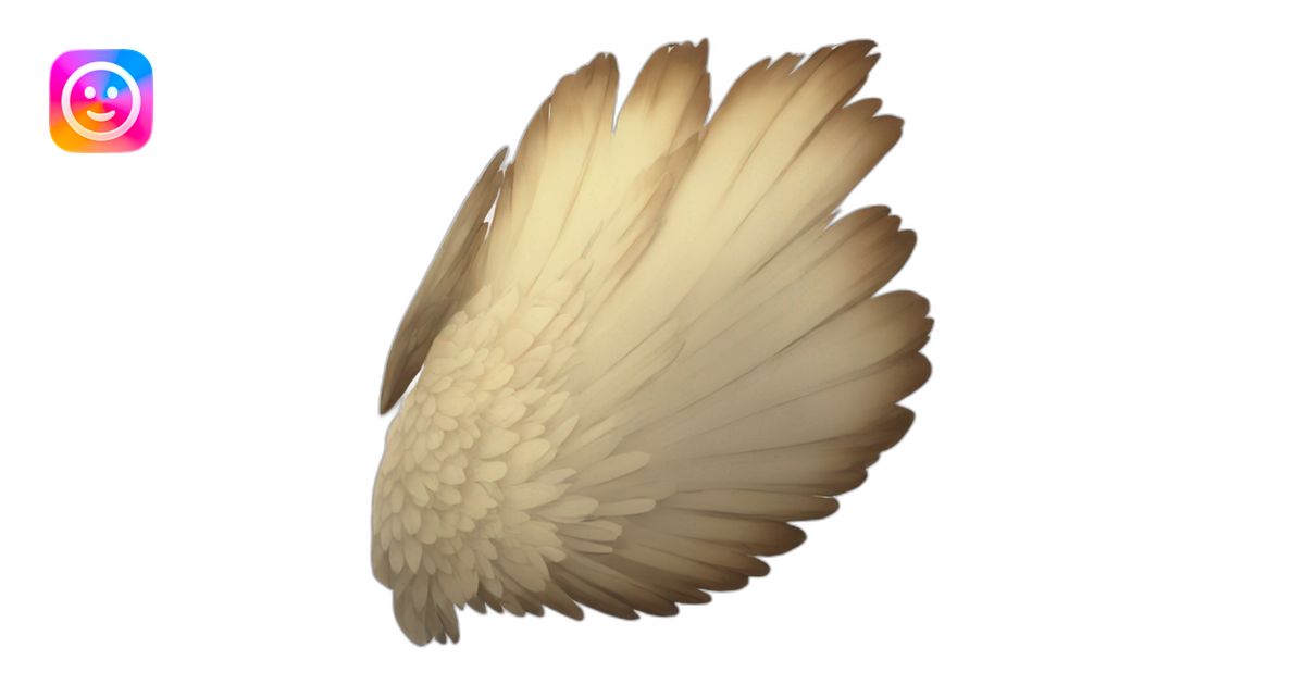 wing emoji | AI Emoji Generator