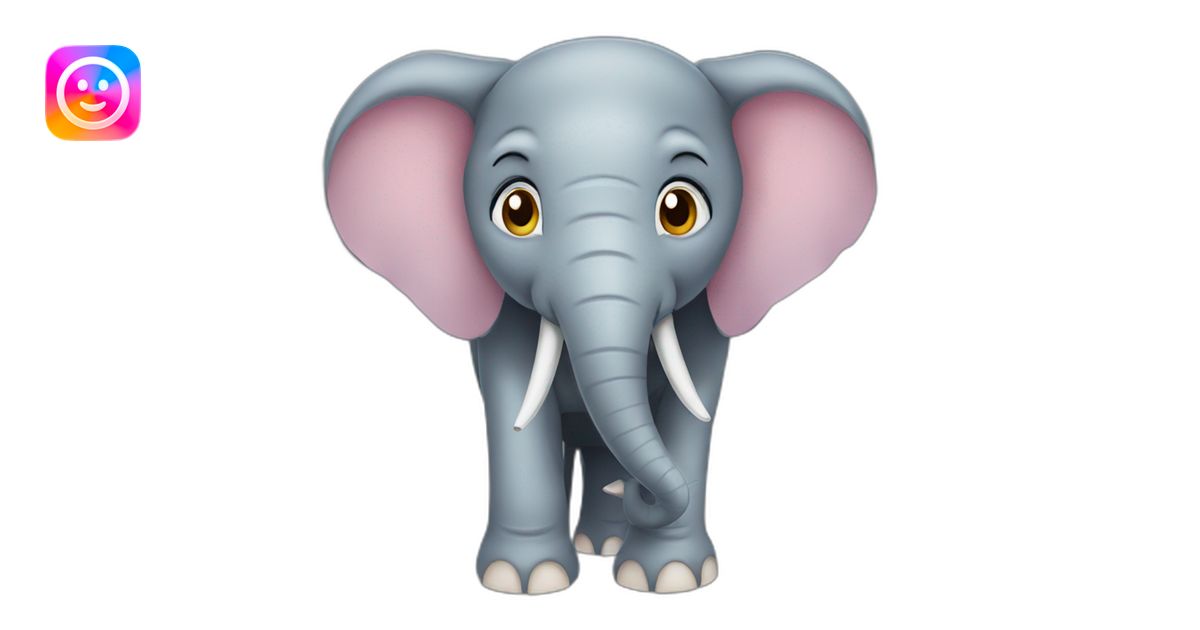 elephant emoji | AI Emoji Generator