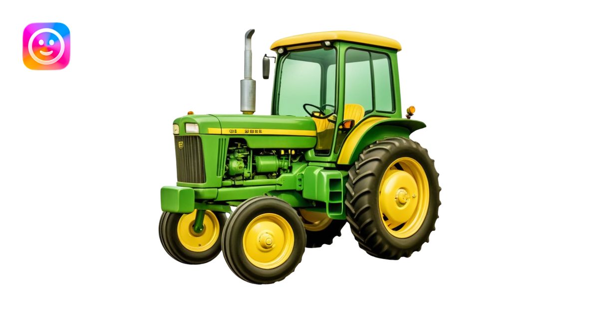 John deere 2020 1970's emoji | AI Emoji Generator