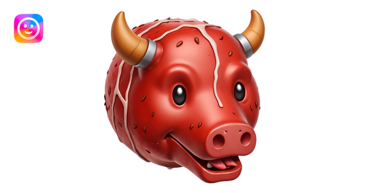 meat art emoji | AI Emoji Generator