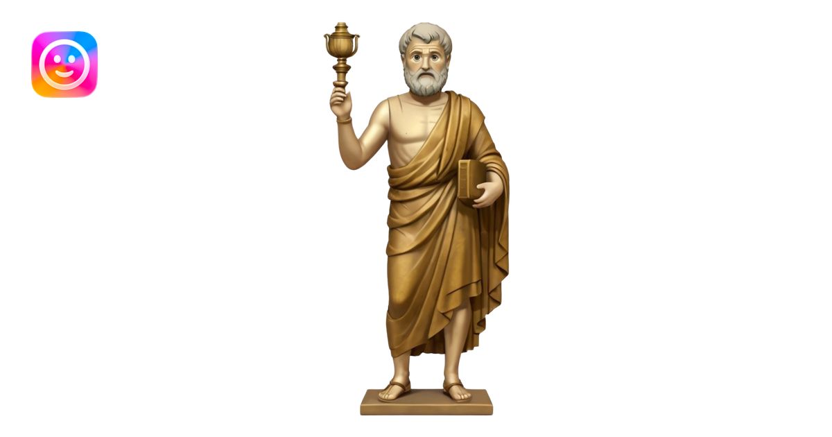 monument to Aristotle emoji | AI Emoji Generator
