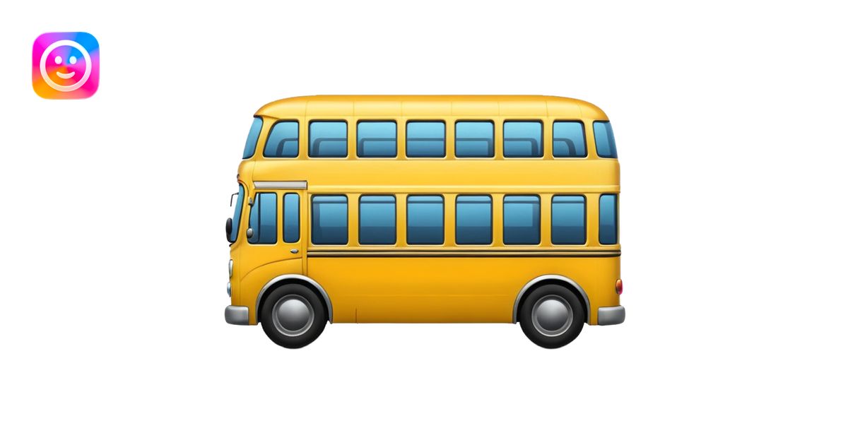 create a bus emoji | AI Emoji Generator
