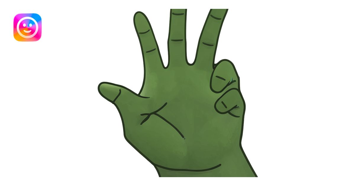 Middle finger meme | AI Emoji Generator