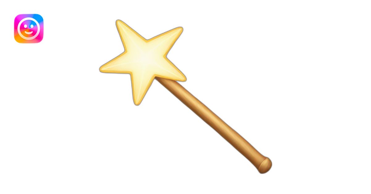 Magic wand emoji | AI Emoji Generator