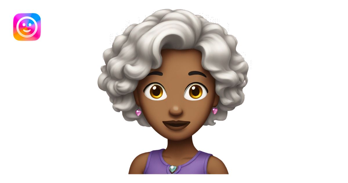 Glamour heart emoji | AI Emoji Generator