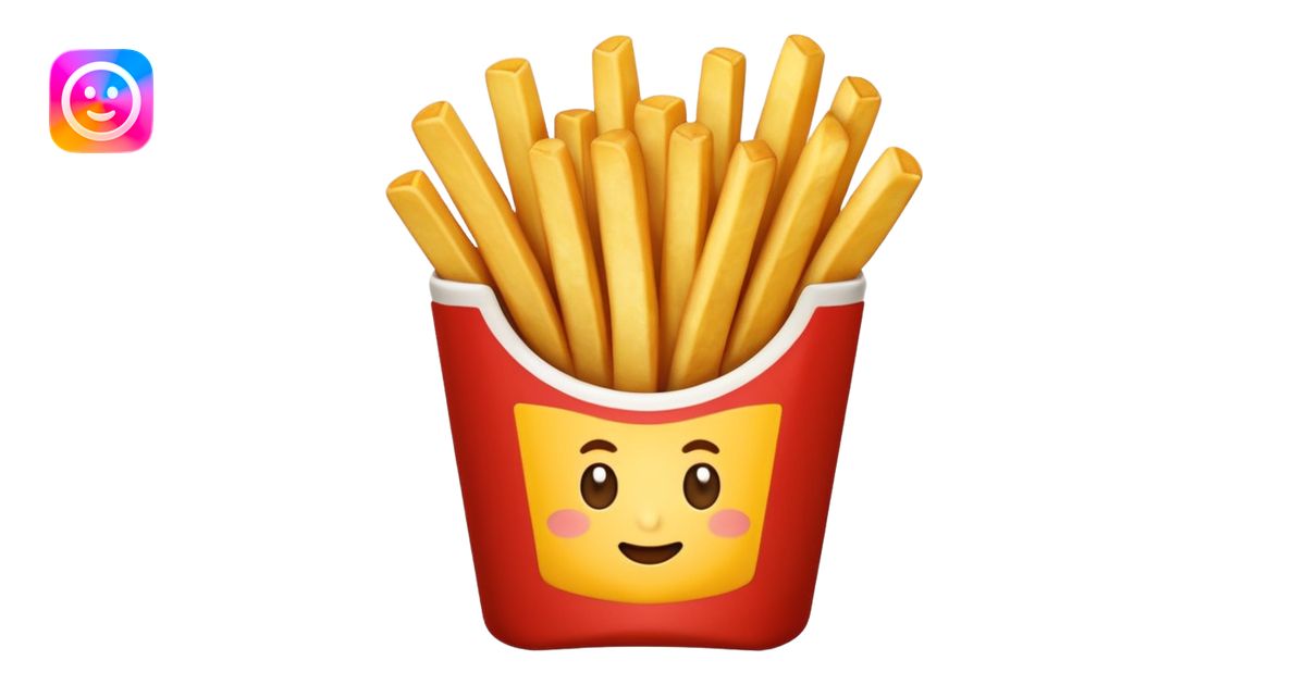 french fries emoji | AI Emoji Generator