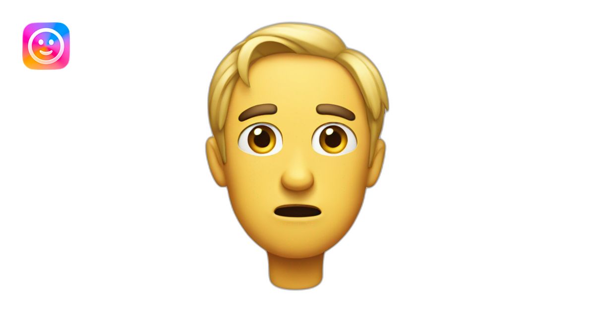 confused emoji shrugging shoulders emoji | AI Emoji Generator