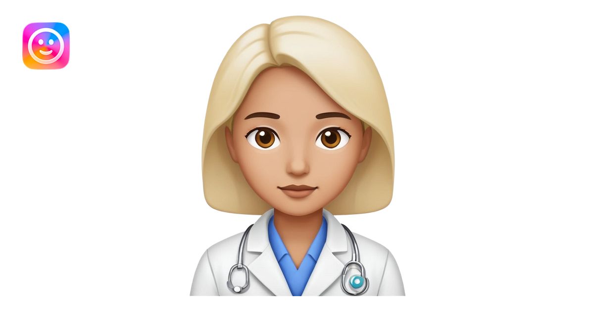 Pharmacist emoji | AI Emoji Generator