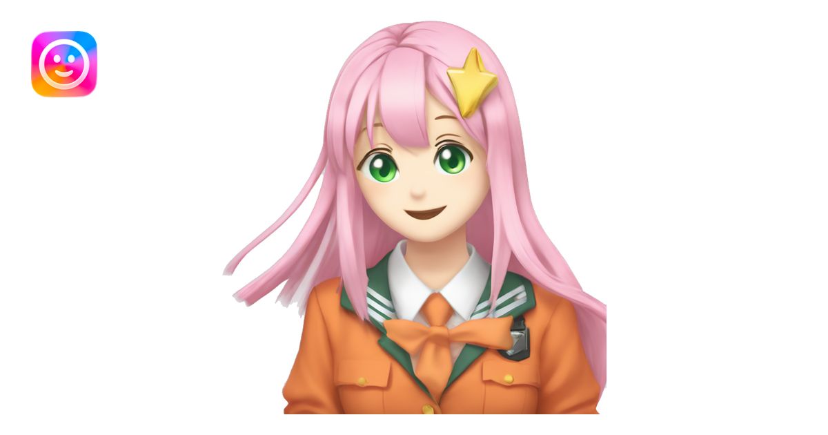 darling in the franxx zero two emoji | AI Emoji Generator