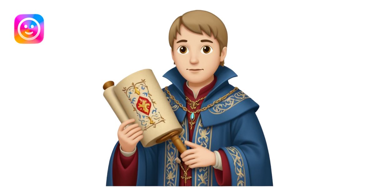 a medieval emissary emoji | AI Emoji Generator