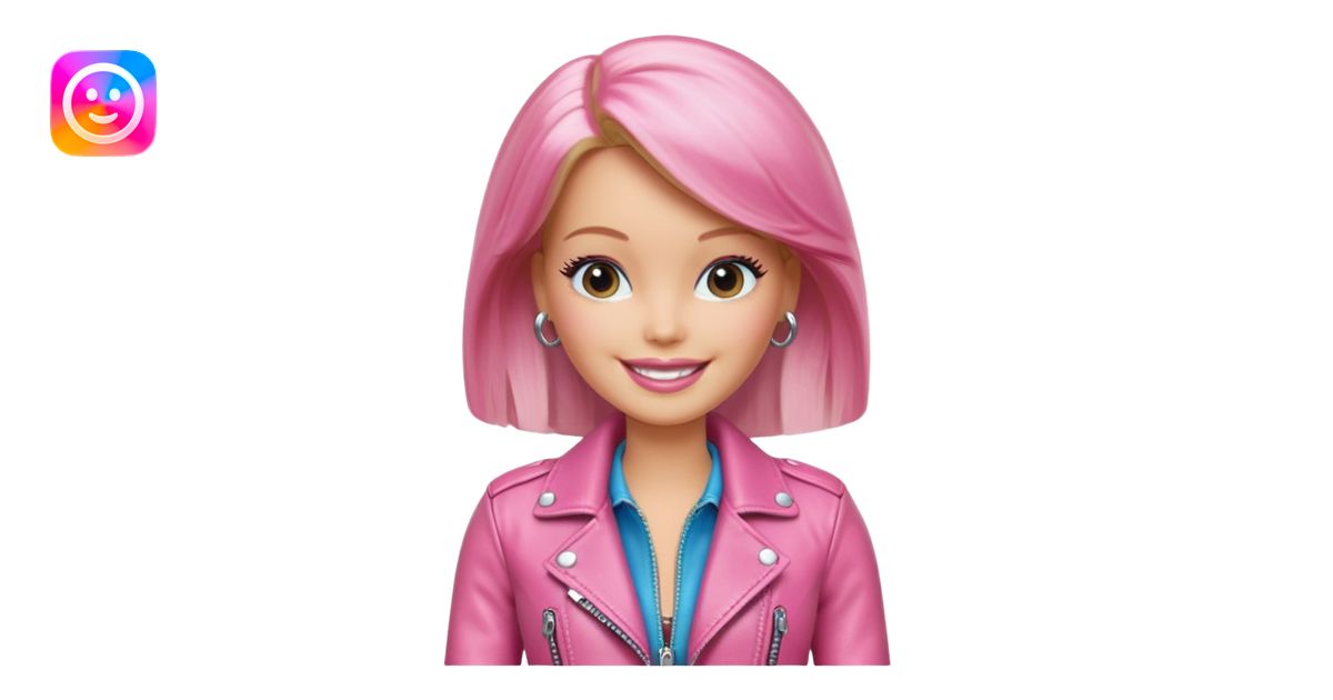 barbie leather emoji | AI Emoji Generator